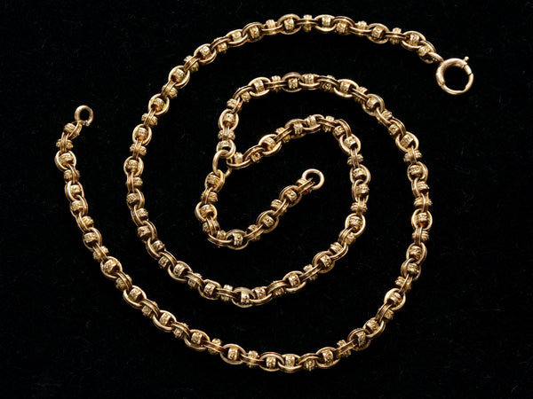 c1890 Gold Locket Chain – Erie Basin