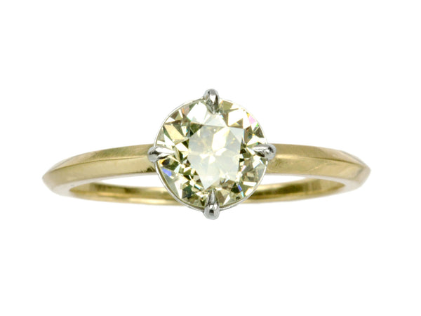 EB 1.18ct Olive Diamond Ring – Erie Basin
