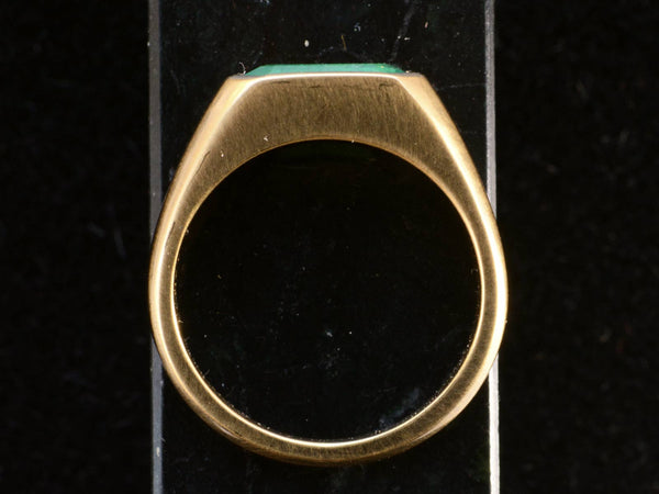 EB Emerald Signet Ring – Erie Basin