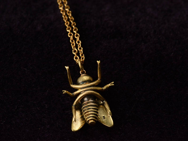 EB Modern Gold Fly Pendant – Erie Basin