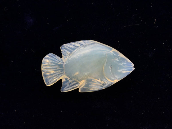 c1990 Carved Opal Fish – Erie Basin
